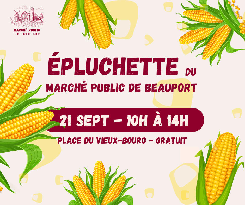 Épluchette de blé d'inde - 21 septembre 2024 | Marché Public de Beauport